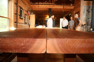 Larch Table « Bad Goat Forest Products
