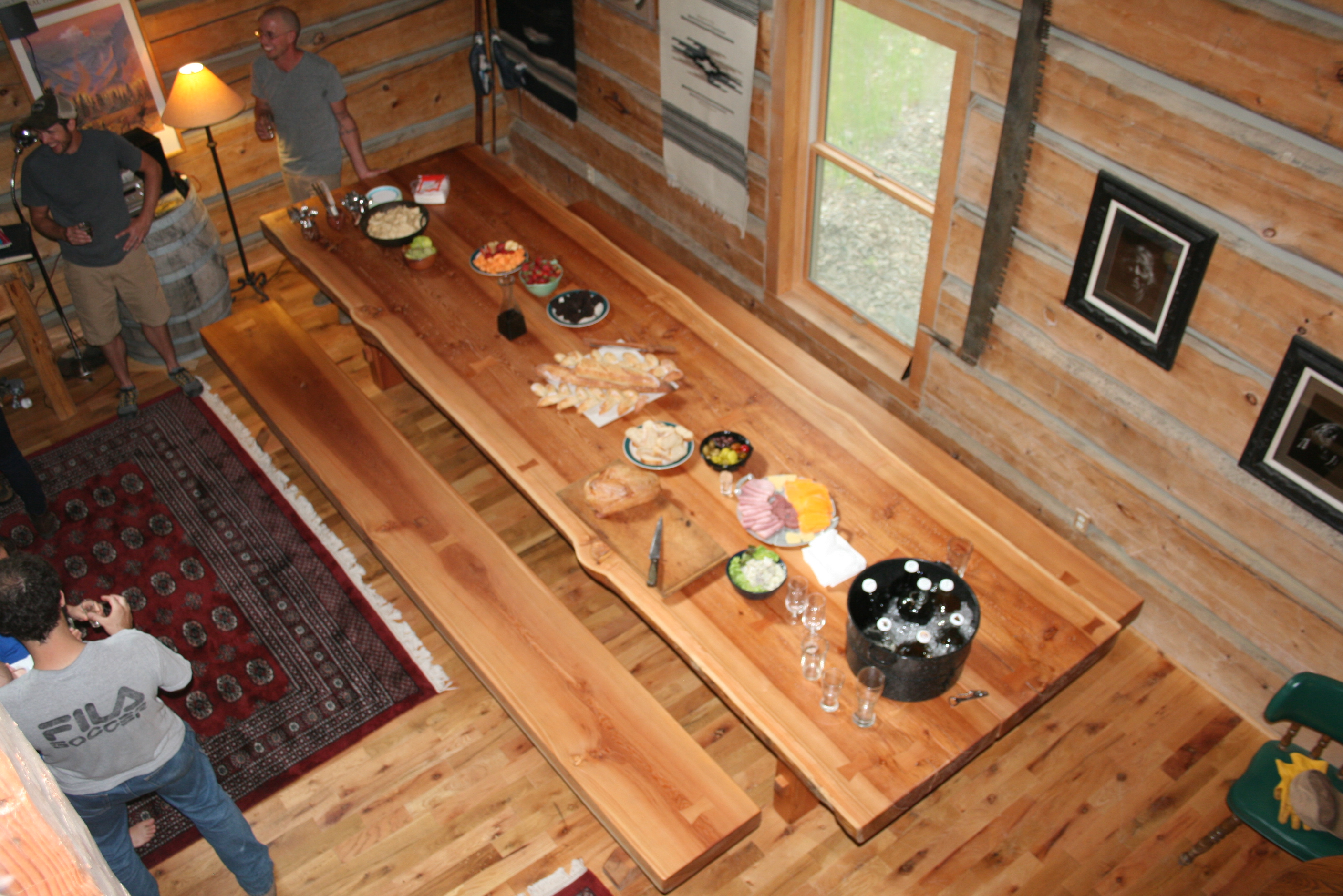 Larch Table « Bad Goat Forest Products