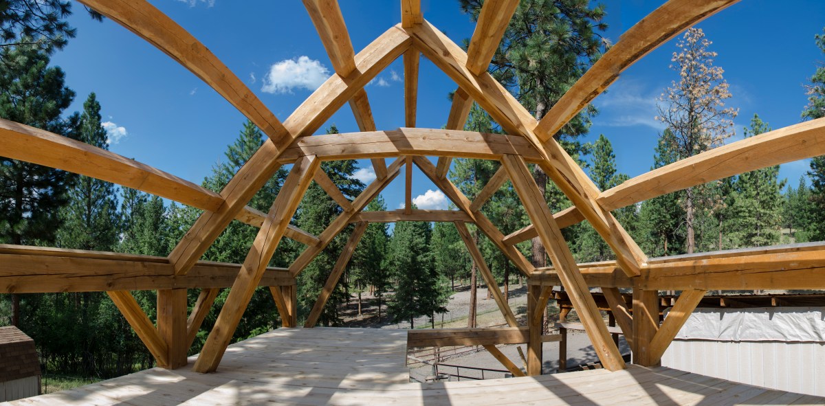 Timber Framed Barns « Bad Goat Forest Products